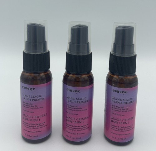 Eva NYC Mane Magic 10-in-1 Primer Spray Travel Size 1 Oz X3 Lot Of 3 | eBay