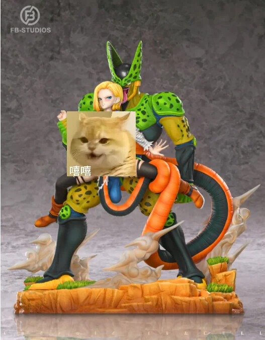 FB Studio Dragon Ball Android 18 VX Cell Resin Statue 43cm | eBay