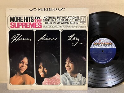 The Supremes More Hits By The Supremes LP 1965 Motown Records MS-627 ...
