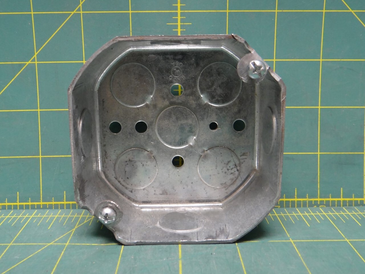 Steel City 58361-1/2 Handy Box, 1-7/8" Deep, 1/2" KOs, Drawn, Steel | eBay