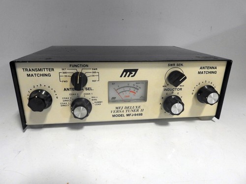FAIR TO GOOD CONDITION MFJ-949B 300 WATT 160-10 METERS CONTINUOUS ...