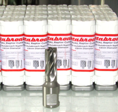 13mm Rotabroach Mag Drill Cutter Short Series - Raptor RAP130 | eBay UK