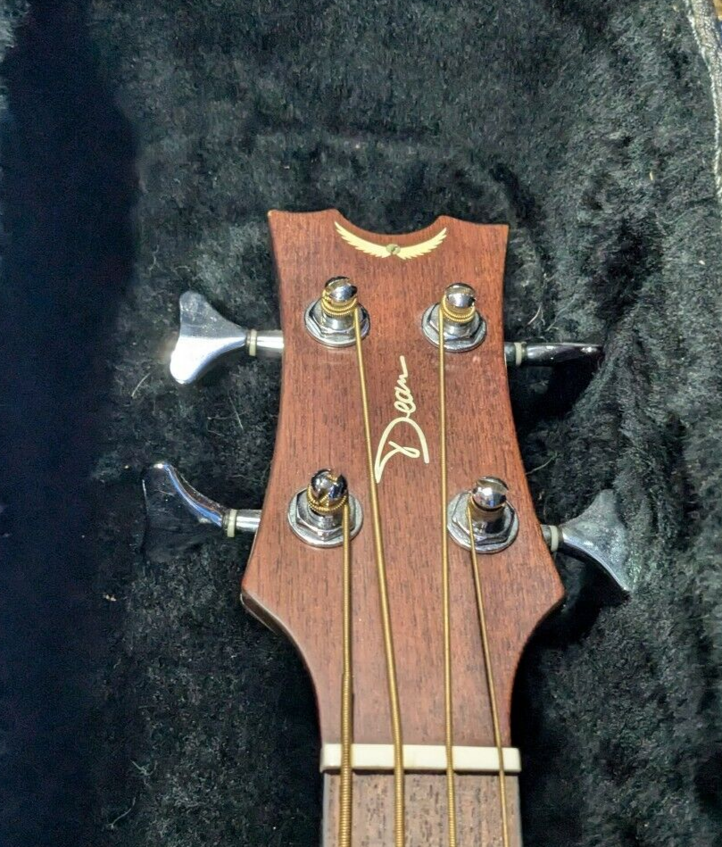 Dean Performer Plus Acoustic Electric Bass-Shadow P7 Pickups and ...