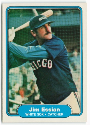 1982 Jim Essian Fleer - Chicago White Sox | eBay