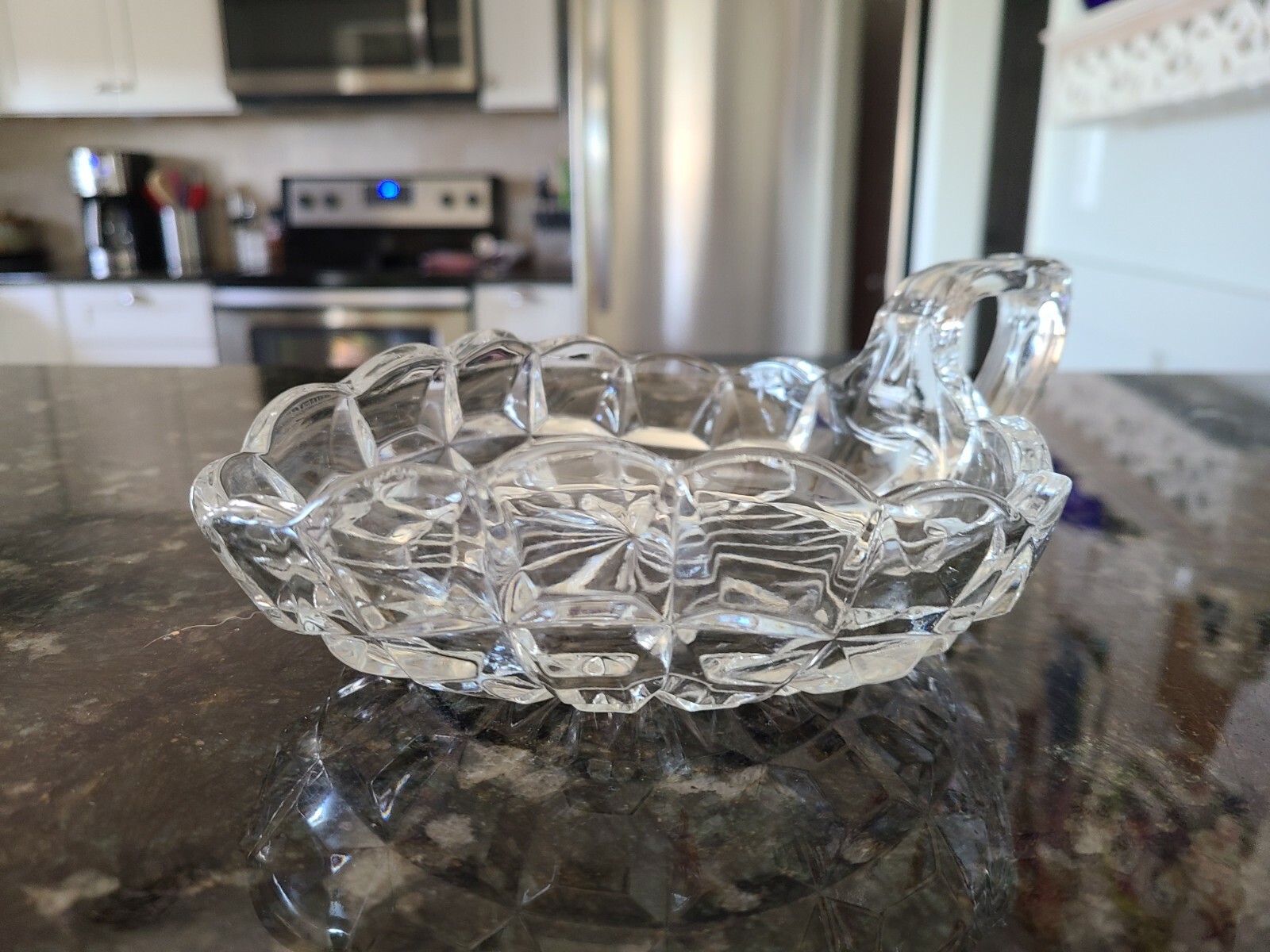 EAPG Duncan Miller Block #331 5-1/2" Crimped Handle Nappy | eBay