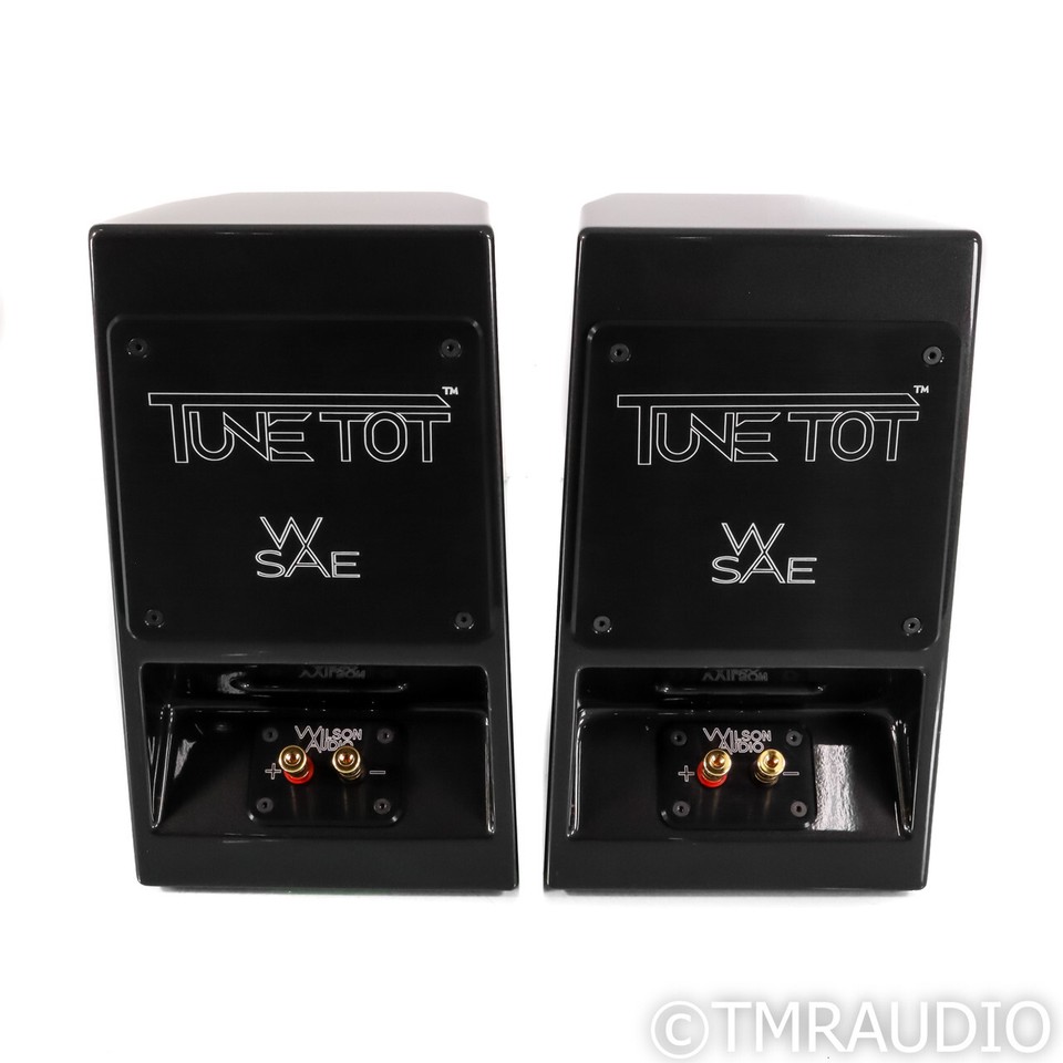 Wilson Audio TuneTot Bookshelf Speakers; Carbon Pair w/ Grills; Series ...