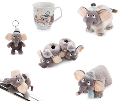 NICI Winter Elephant Amadou Keyring Magnetic Animal Plush Animal Cuddly ...