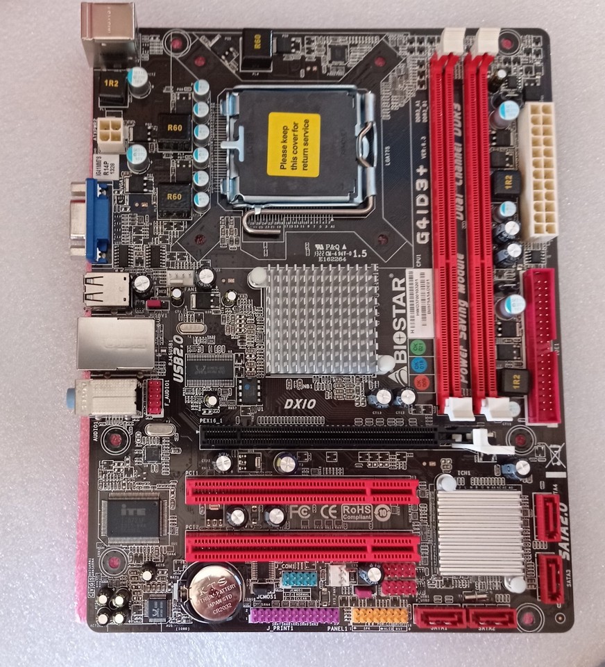 Motherboard BIOSTAR G41D3+ G41/CH7 Socket 775, FSB 13333MHz | eBay