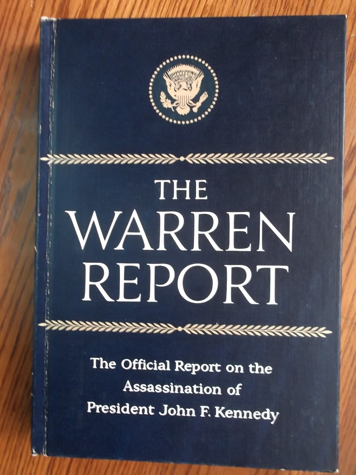 The Warren Report by President's Commission/signed by Gov John Connally ...