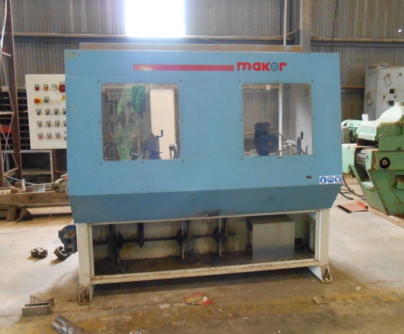 MAKOR SERIAL # 6725 MULTI HEAD SANDER MOULDER molder | eBay