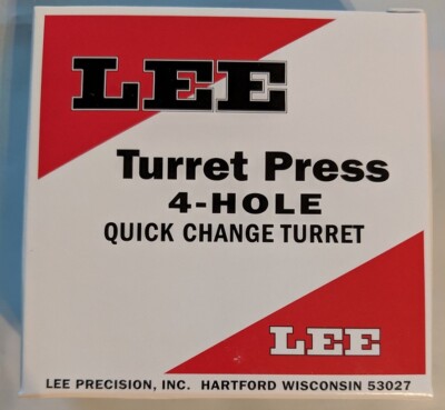 Lee Precision 4 Hole Turret for 4 Hole and Classic Turret Press 90269 ...