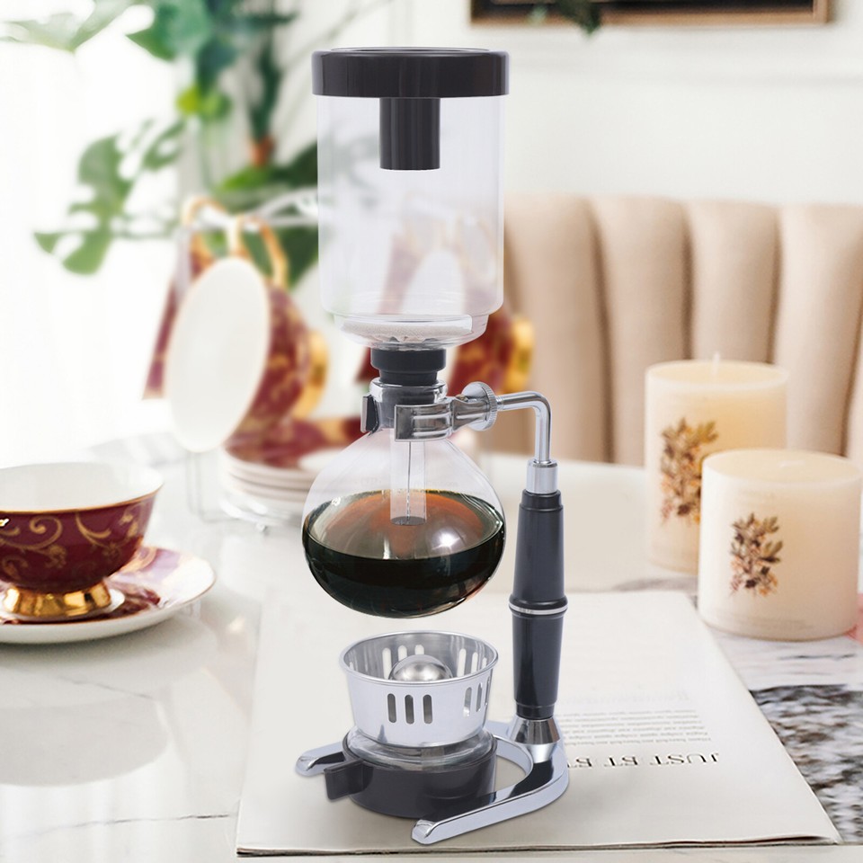 Japanese Style Siphon Coffee Maker Tea Siphon Pot Vacuum Coffeemaker ...