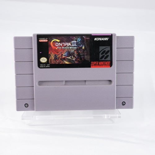 Contra 3 III: The Alien Wars (Super Nintendo SNES) Authentic & Tested ...
