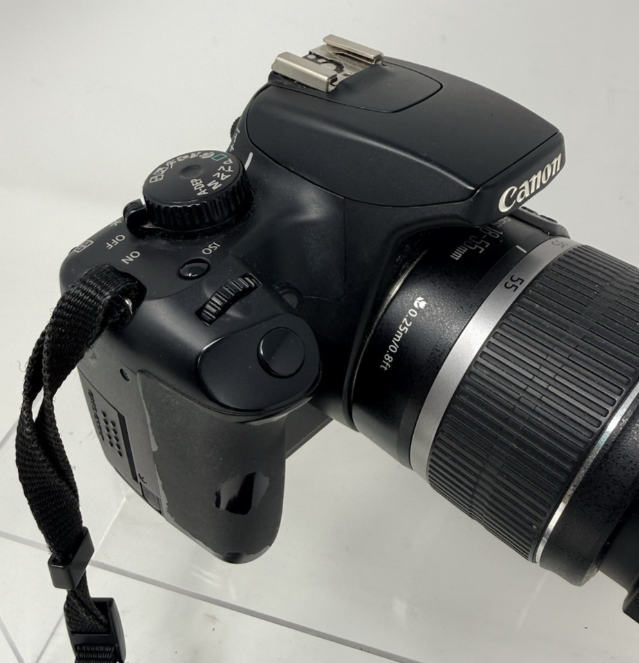 Canon EOS Rebel XS 1000D Digital SLR Camera w/ EF-S 18-55mm IS Lens ...