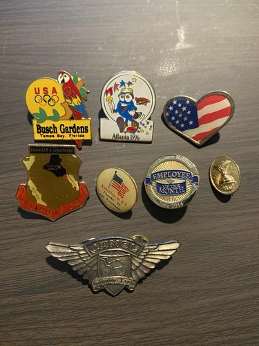 Pin Lot 8 Each Miscellaneous See Photos | eBay