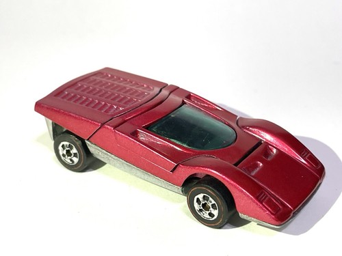 “CUSTOM MADE Spectraflame RED” Hot Wheels 1970 Redline Ferrari 512S HK ...