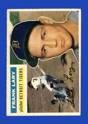 1956 Topps Set-Break #191 Frank Lary VG-VGEX *GMCARDS* | eBay