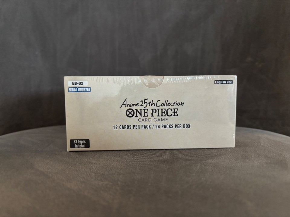 One Piece Card Game - EB02 Booster Box Anime 25th Collection English ...
