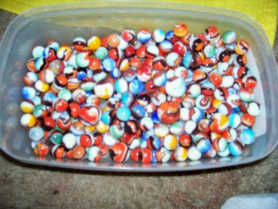 VITRO BLACKLINE MARBLES LOT OF 60 PLUS 2 SHOOTERS FEW BLACKIES | eBay