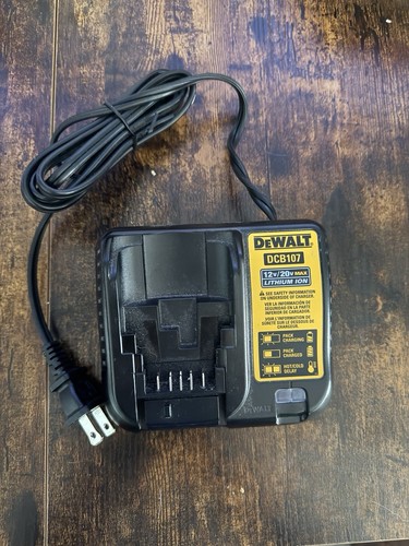 Dewalt Battery Charger DCB107 12V / 20V Max Li-ion Replaces DCB100 ...