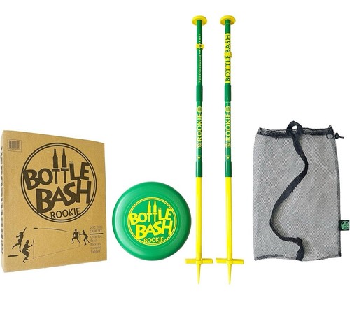 Bottle Bash Outdoor Flying Disc Game Set – Frisbee Toss Backyard and ...