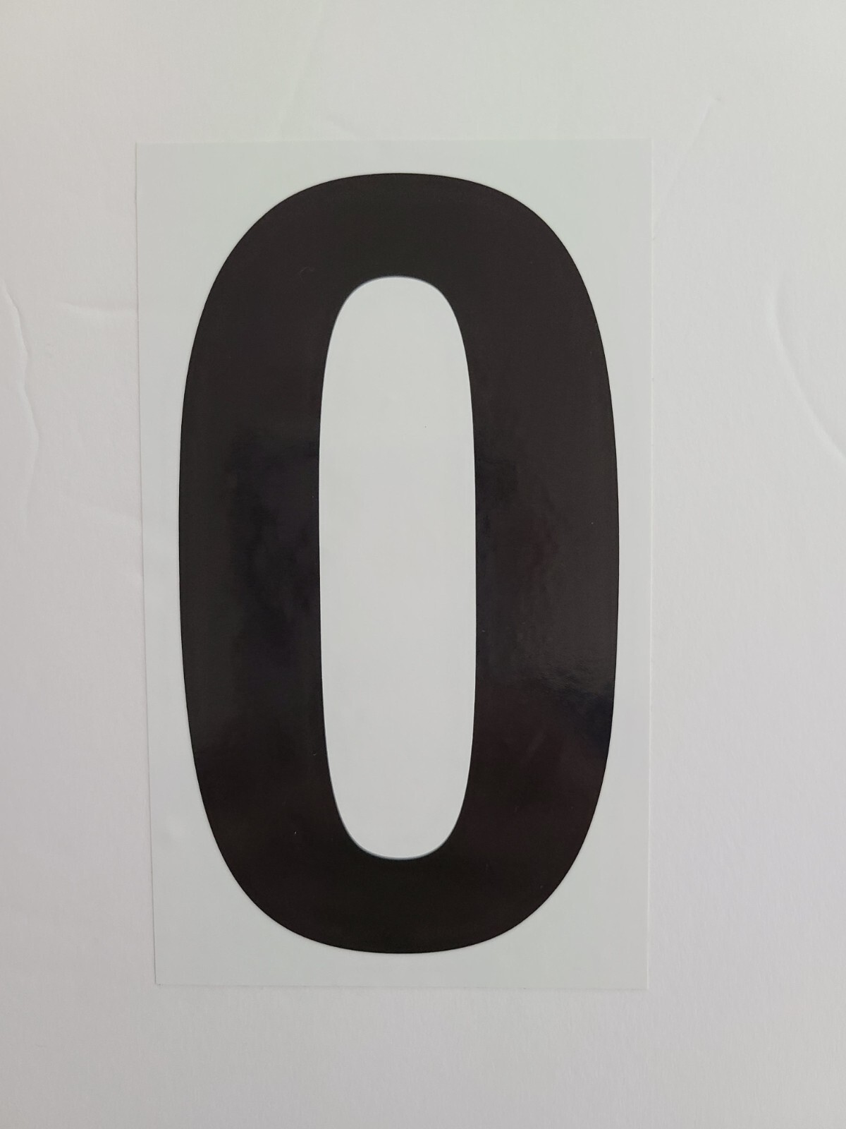 Choice of Big 5" Numbers Vinyl Decal Stickers Street Address Mailbox ...