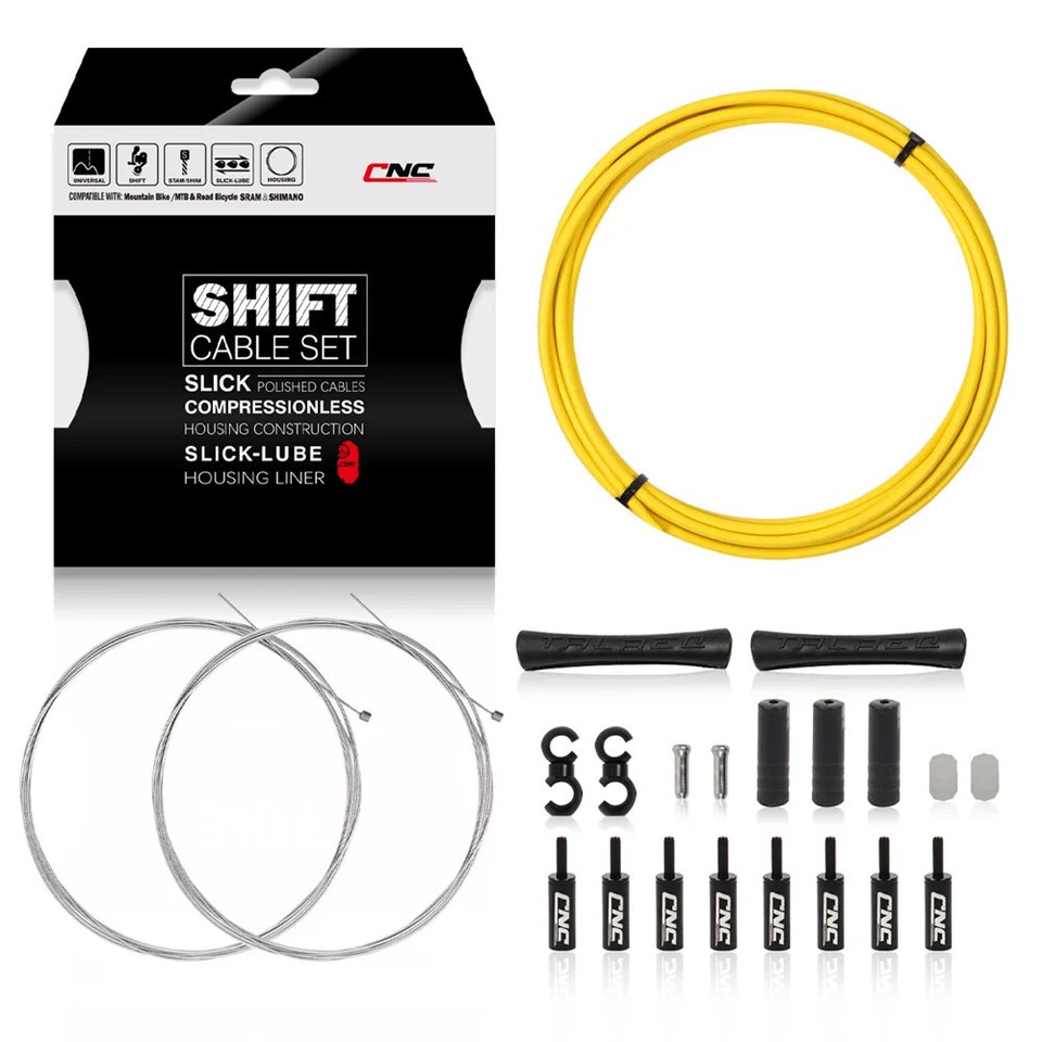 MTB Road Bicycle Shifter Cable Housing Kit for Rear Derailleur Cable ...