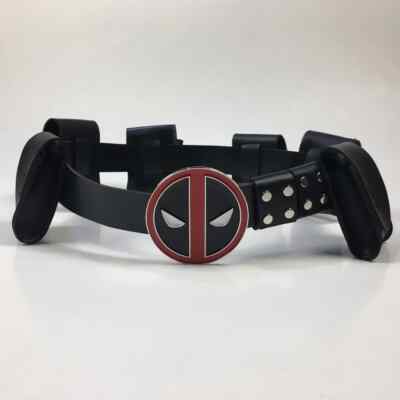 Superhero Deadpool Belt Cosplay Hero Dead Pools Adjustable Belts ...