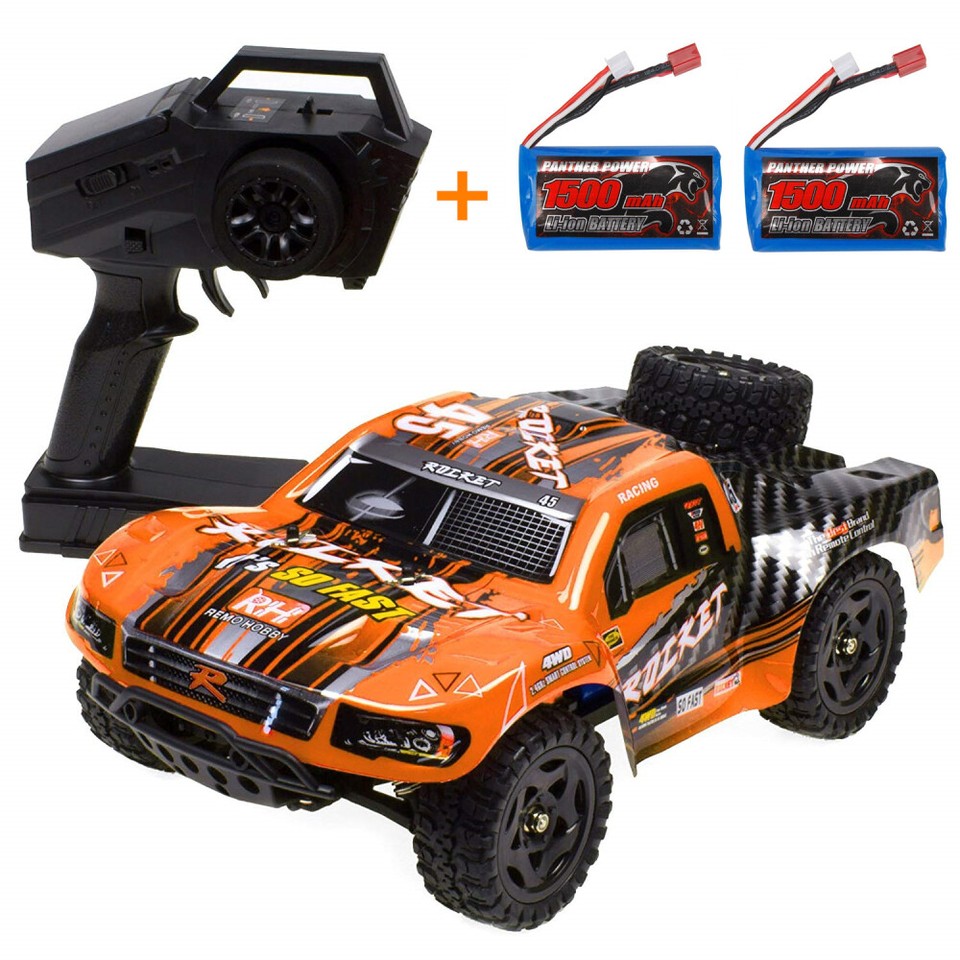 REMO 1:16 Rocket RC Truck 4WD Remote Control Car Off-Road Short Course ...