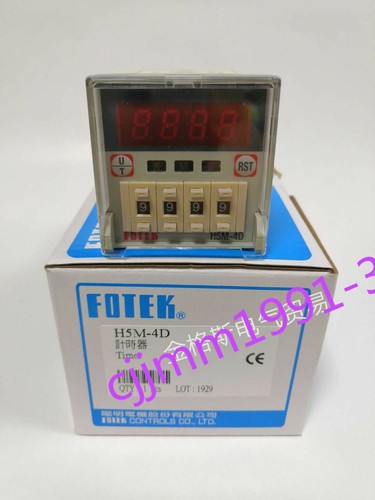 1PC NEW For FOTEK H5M-4D Multifunction Digital Display Timer | eBay