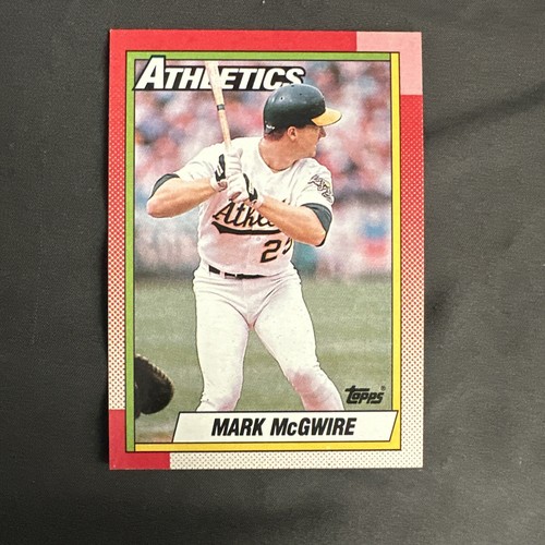🔥RARE GHOST ERROR 1990 TOPPS MARK MCGUIRE ERROR CARD MISPRINT | eBay