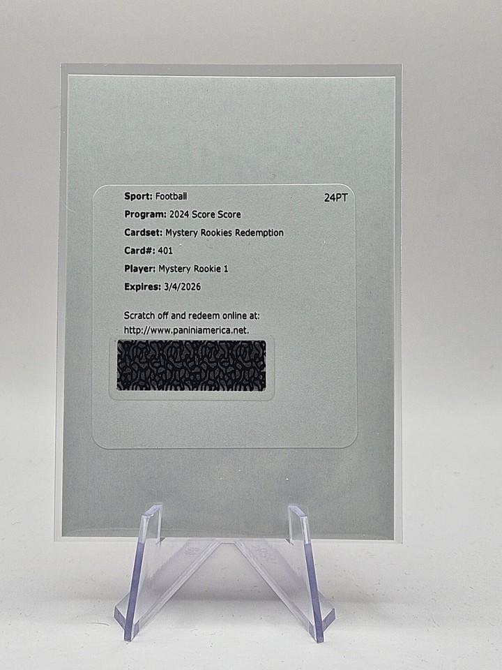 2024 Score Football Mystery Rookies Redemption #1 Daniels?? Williams??🔥 ...