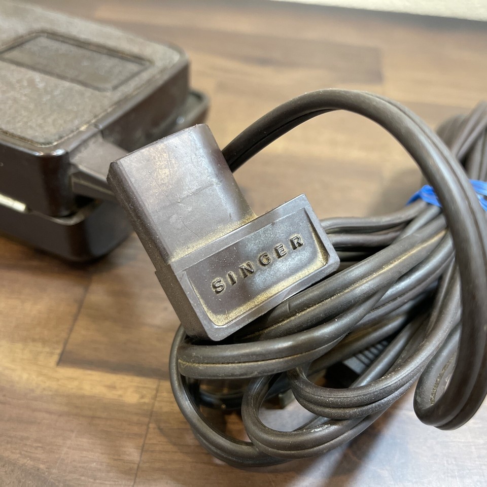 Genuine Singer Sewing Machine Controller Foot Pedal 3-Prong 618811-013 ...