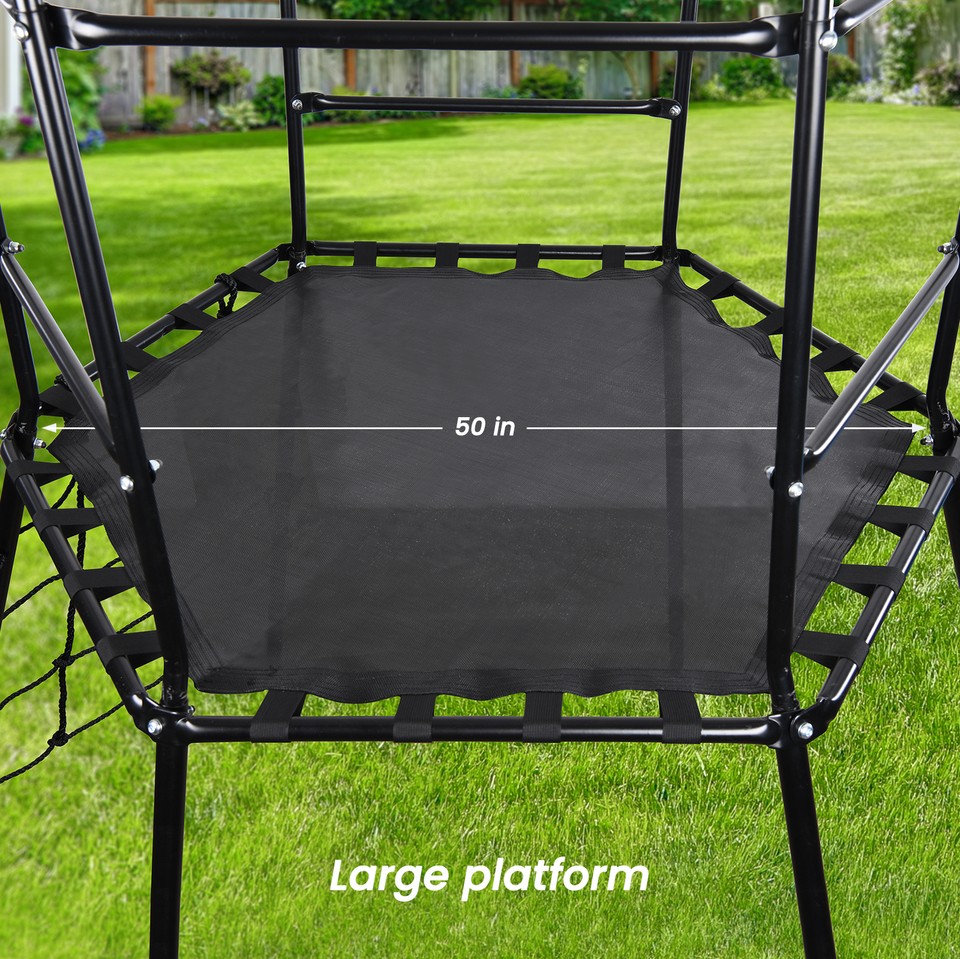 Outdoor Dome Climber Playground Climbing Tent Sandbox Kids Playset Max ...