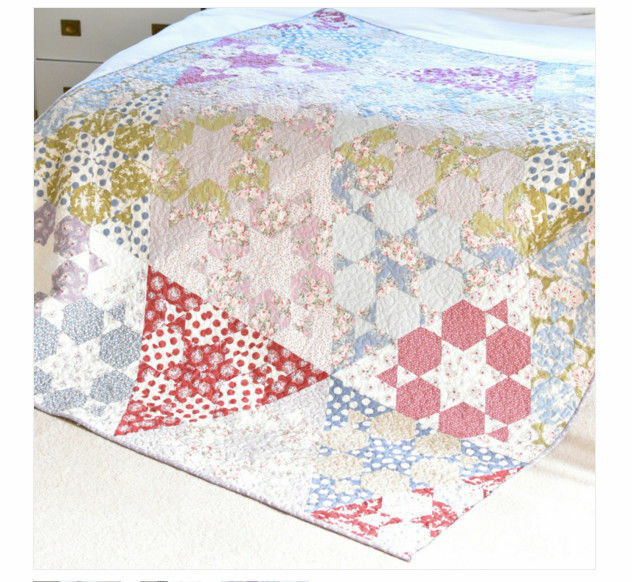 Quilt Pattern TEA FOR TWO Moda PAM & NICKY LINTOTT Fat Quarter Friendly ...