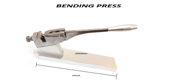 Large bone press plate bending orthopedic instruments | eBay