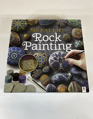 Metallic Rock Painting-This Complete Starter Kit includes all you need ...