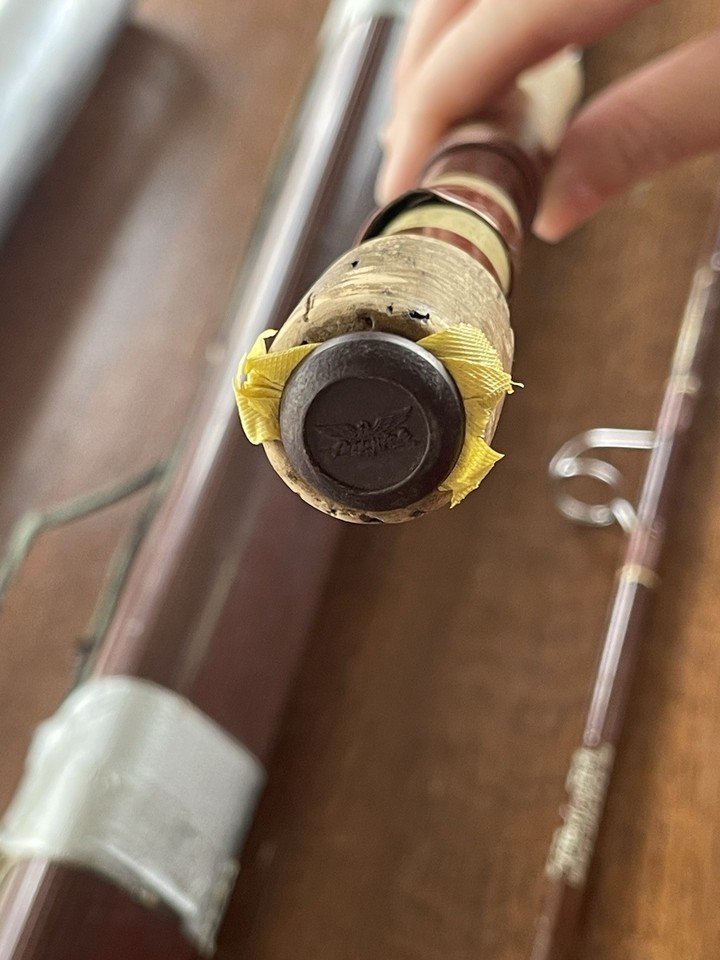 VTG Fenwick Voyageur Spin Fly Combo Rod, Tube & Sock SF4-4 7' 4 3/4oz 4 ...