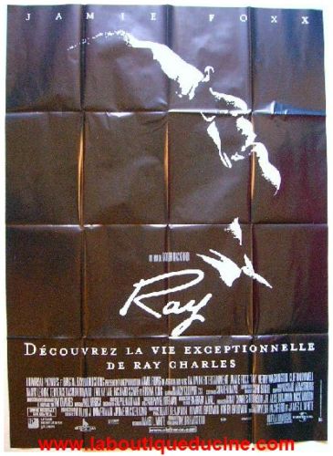 RAY Affiche Cinéma, Movie Poster RAY CHARLES JAMIE FOXX | eBay