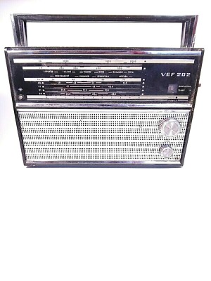 RADIO RARE VINTAGE VEF 202 SOVIET USSR TRANSISTOR 7 | eBay