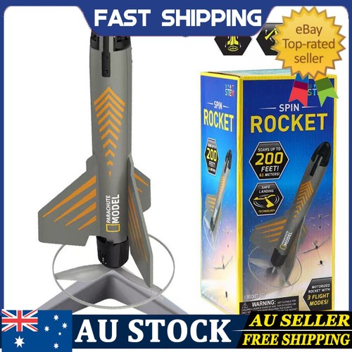 "Electric Rocket Launcher Toy - Fun Night Play - 61m Range - Kids 8 ...