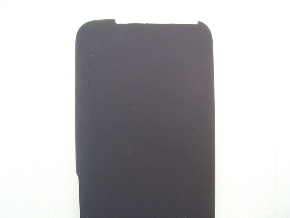 BELKIN IPOD TOUCH 2G 3G CASE COVER BLACK MATT POLYCARBONATE HARD SHELL ...