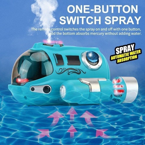 Remote Control Motorboat with Spray Light - Waterproof - Double ...