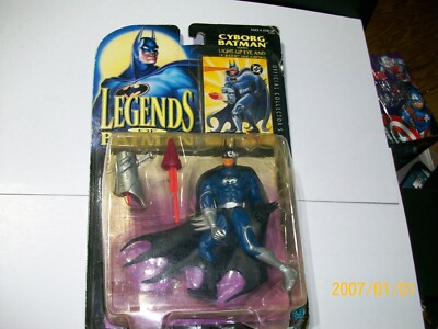 Legends of Batman-Cyborg Batman-1994 Kenner Action Figure-DC Comics ...
