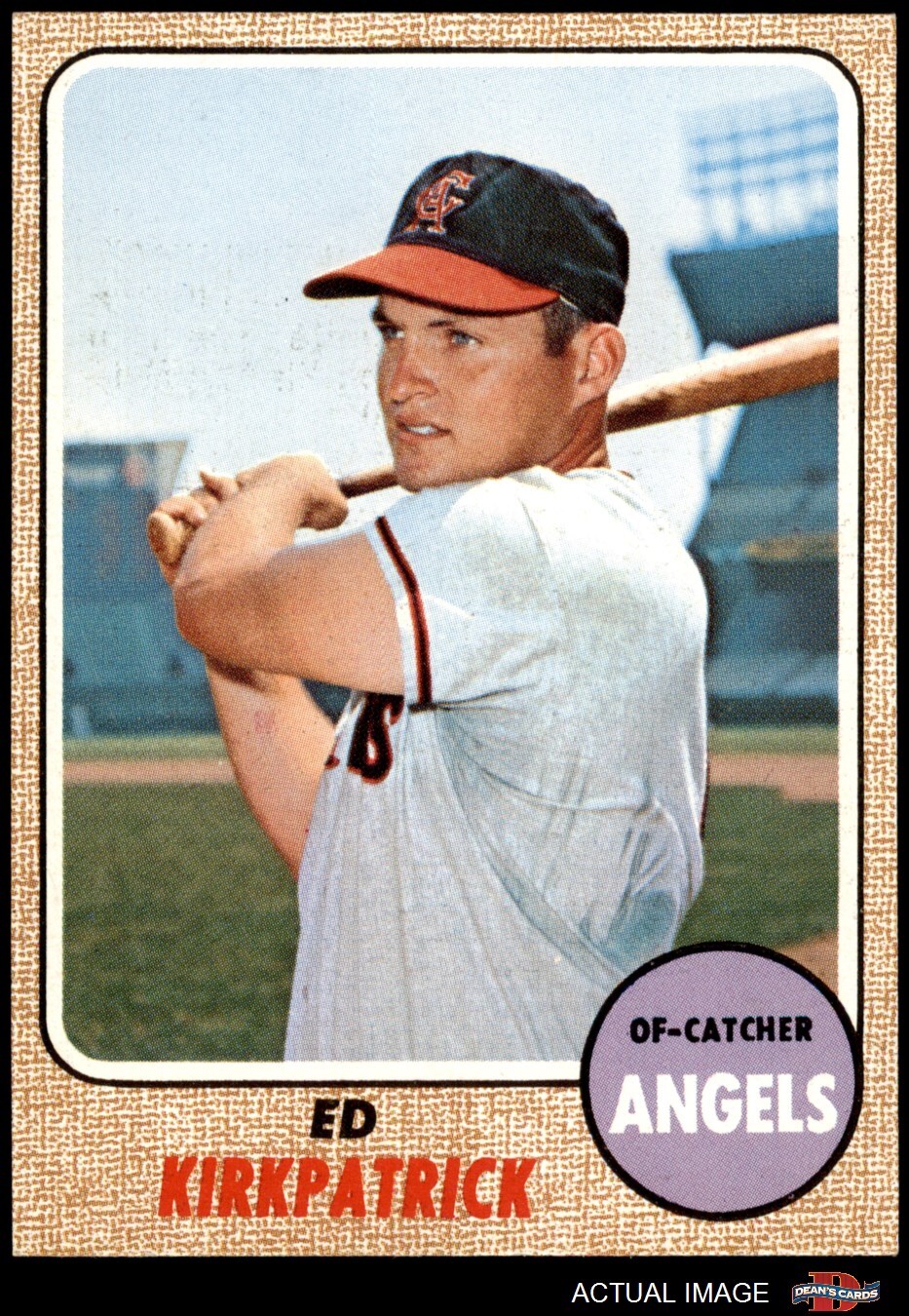 1968 Topps #552 Ed Kirkpatrick Angels 8.5 - NM/MT+ | eBay