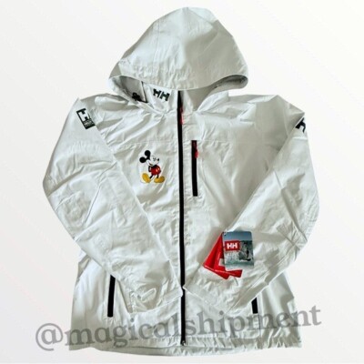 NWT! Disney Parks Helly Hansen Mickey Mouse Hooded Waterproof Jacket ...