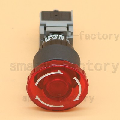 New fuji AH165-2VLR11E In Box Emergency stop button switch | eBay
