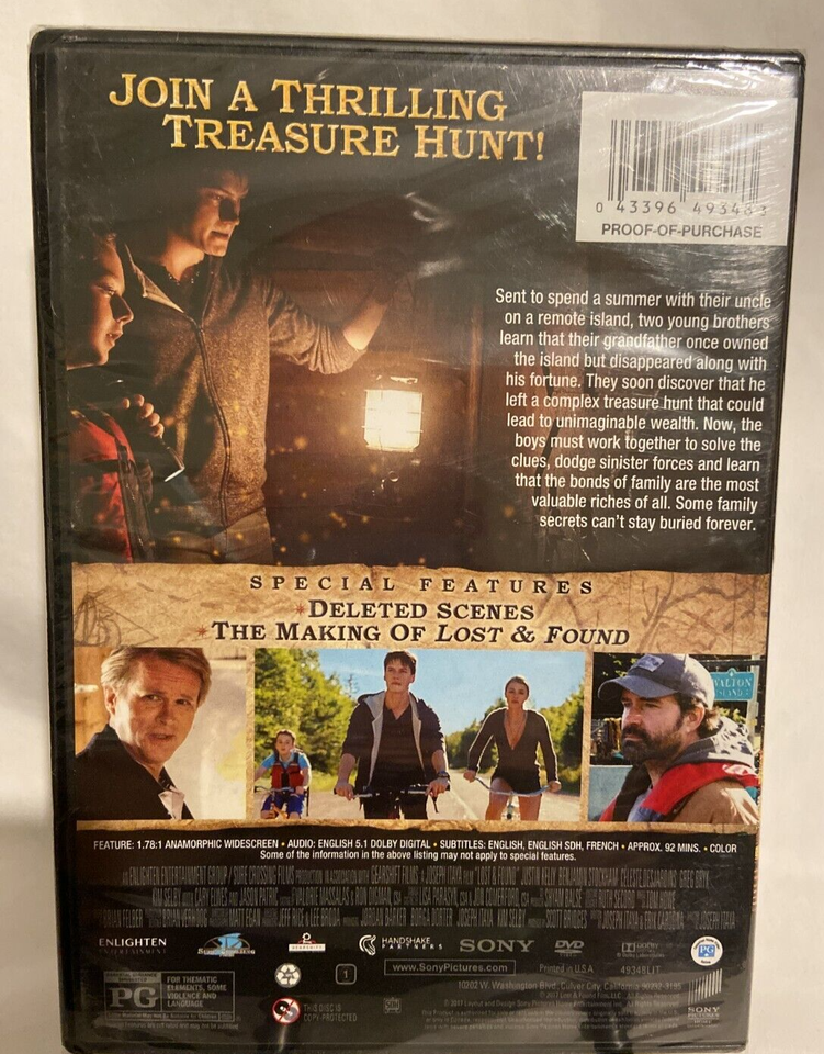 Lost & Found [New DVD Widescreen Justin Kelly, Benjamin Stockham | eBay