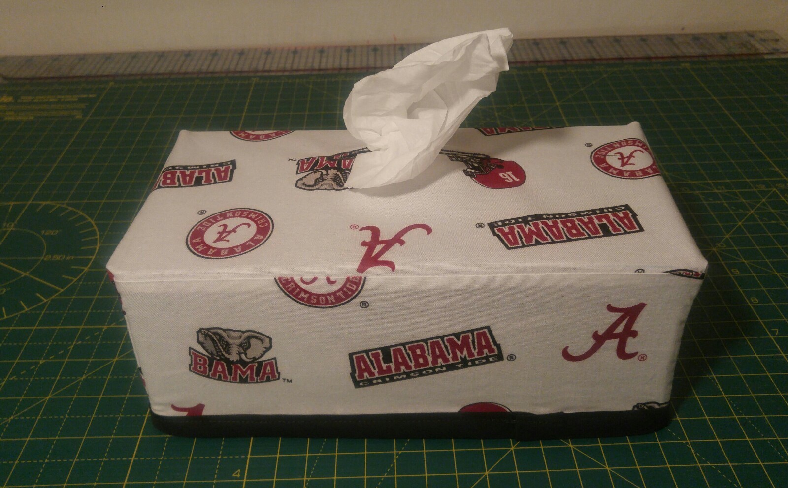 NCAA Alabama Crimson Tide Tissue Box Cover (rectangle) Handmade | eBay