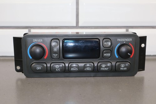 2000-2004 C5 Corvette Automatic Temperature Climate Control (Opt CJ2 ...